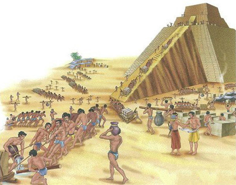 古埃及金字塔建筑的历史和特征（七）-雕塑发展史及文化知识